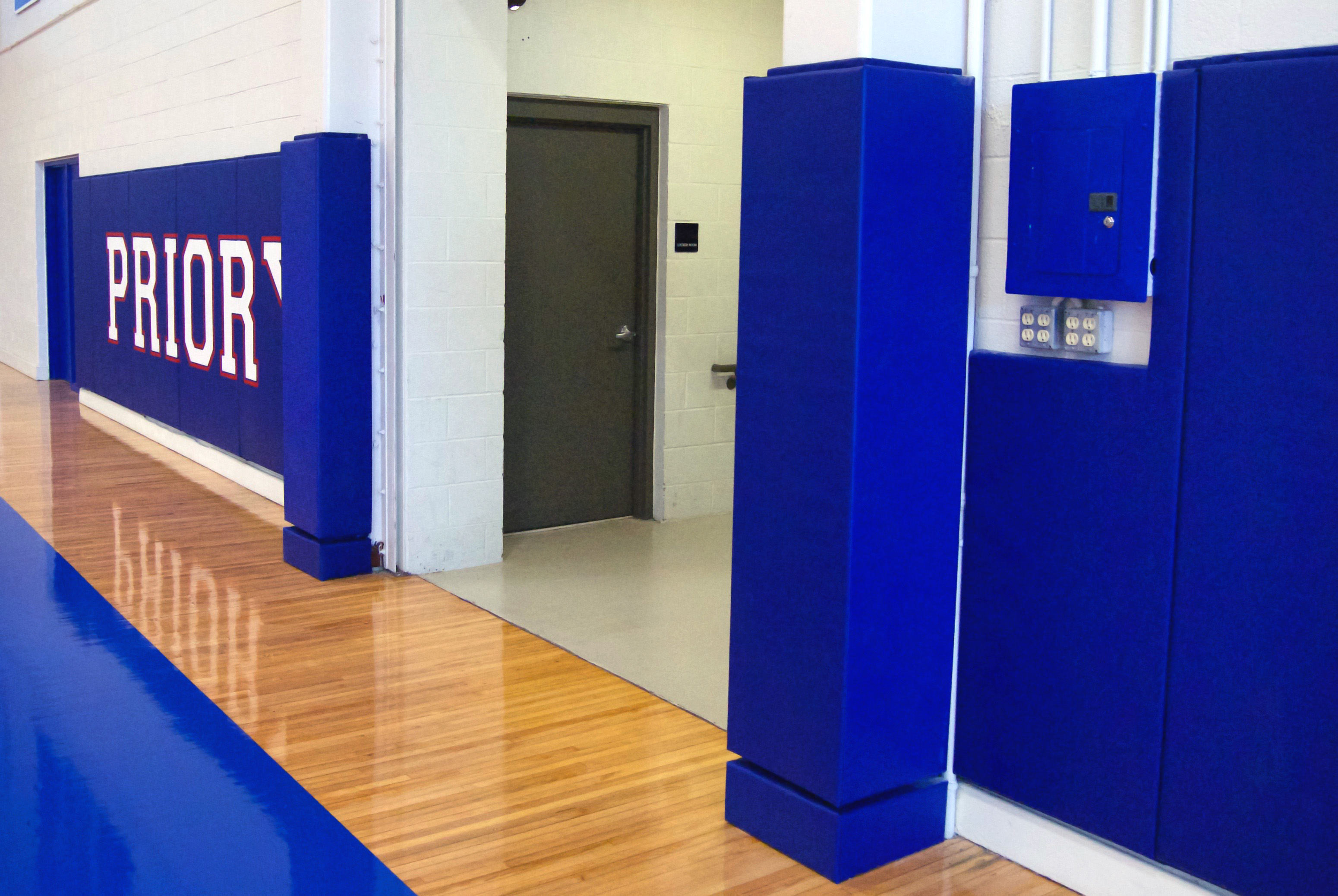 Custom Column Gym Wall Pads | Corner Gym Wall Pads | AALCO Manufacturing Custom Column Gym Wall Pads | Corner Gym Wall Pads | AALCO Manufacturing