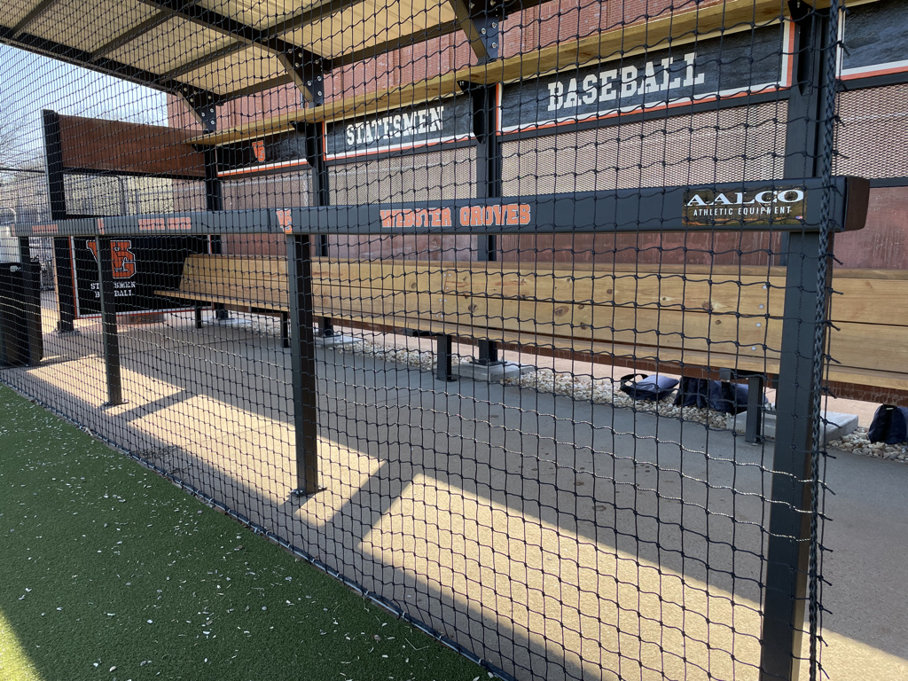 Dugout Railling System | AALCO Manufacturing